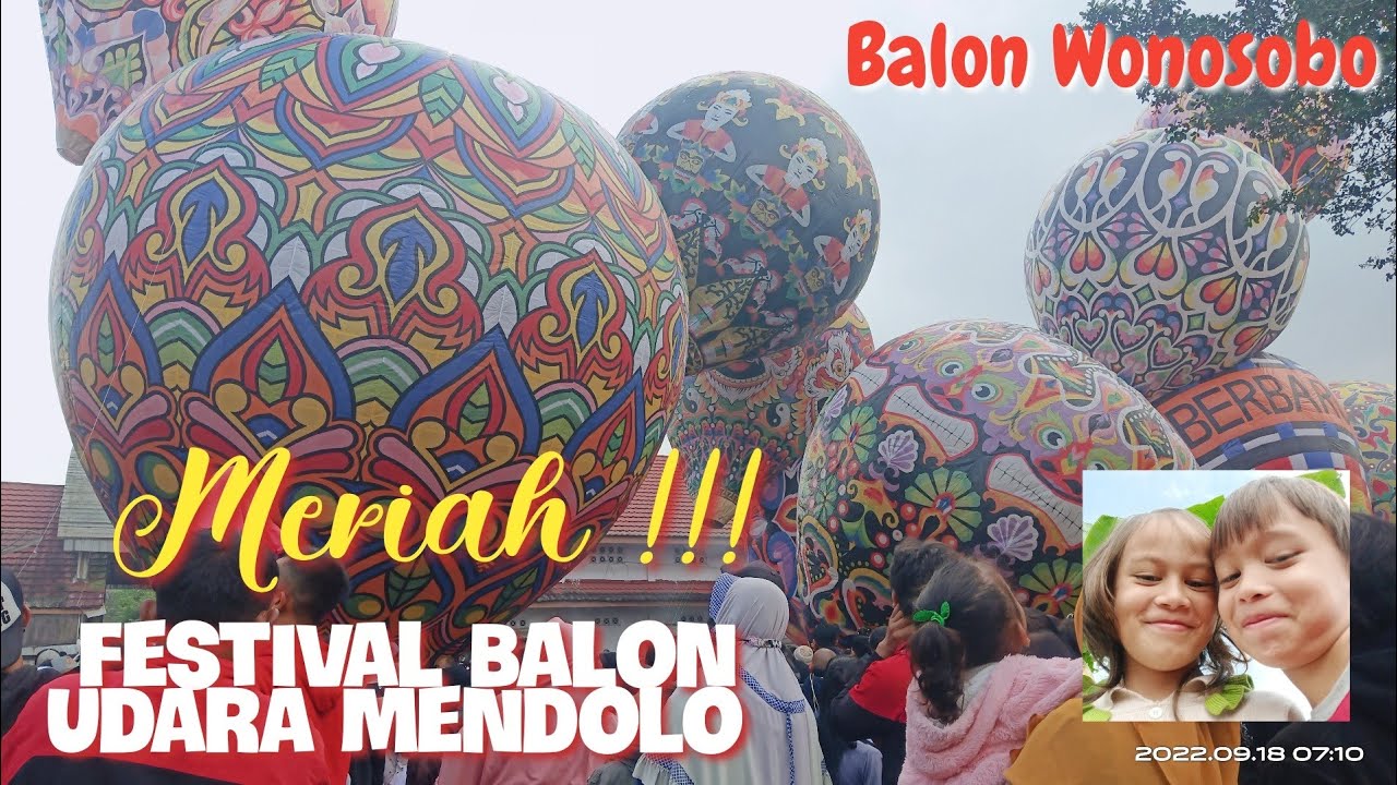 Meriah Lautan Manusia ⁉️ Festival Balon Udara Live Dari Terminal Bus ...
