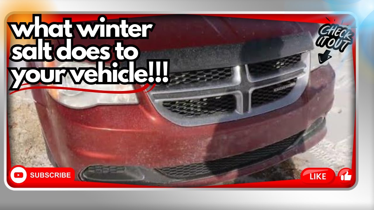 What SALT does to your vehicle! - YouTube