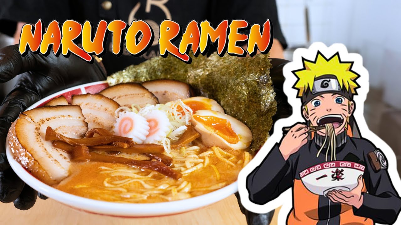 Making Naruto’s Favourite Ramen with Professional Ramen Chef - YouTube