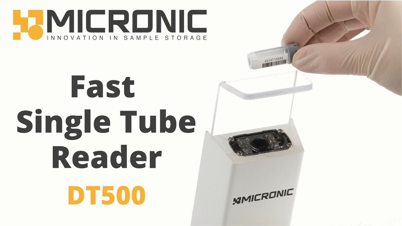 Micronic DT500 - Highly Versatile and Fast Single Tube Code Reader ...