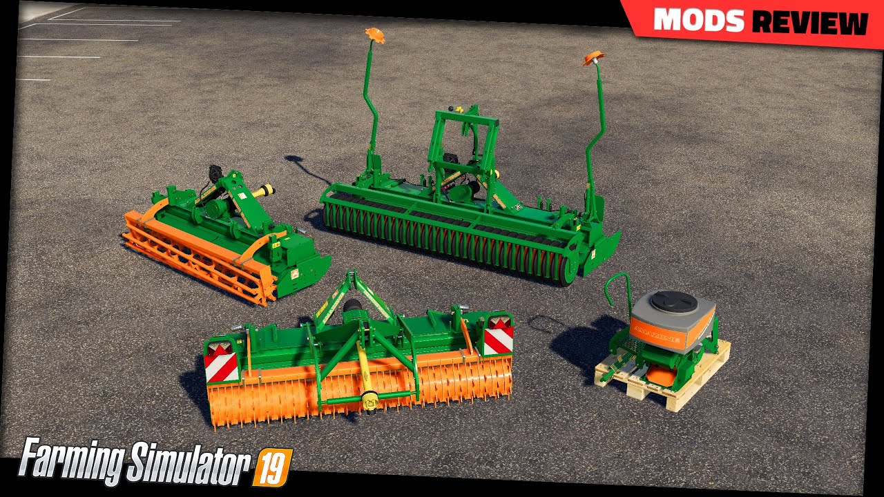 FS19 | Amazone KE/KG 3000/4000 Power Harrows (by VertexDezign ...