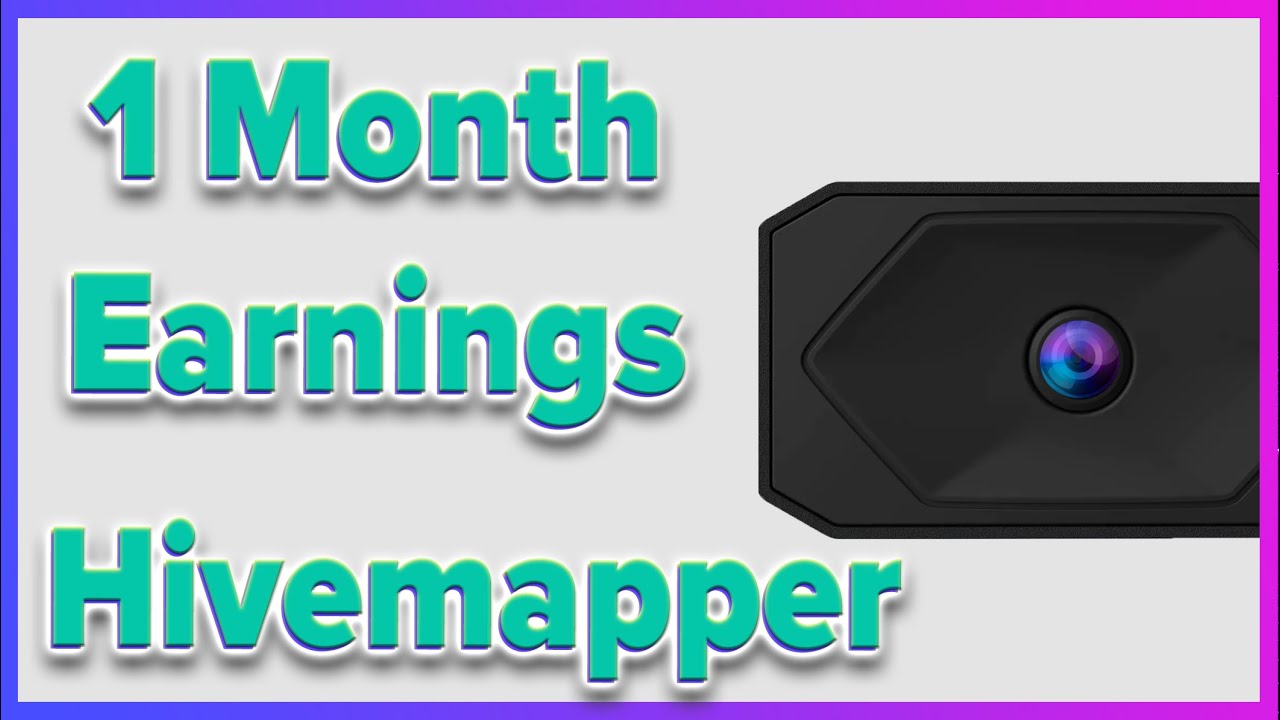 Hivemapper Dashcam 1 Month Earnings - YouTube