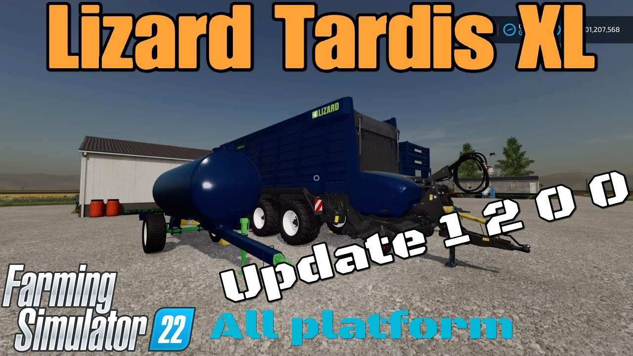Lizard Tardis XL / UPDATE for all platforms on FS22 - YouTube