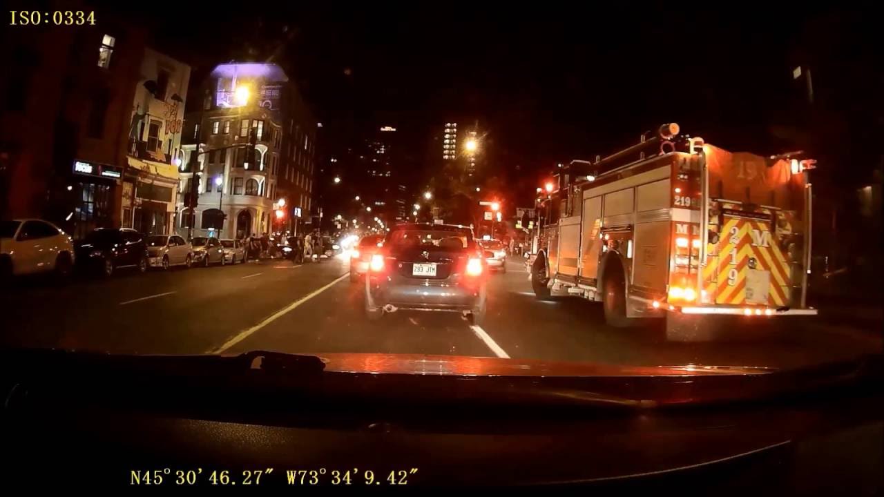 MONTREAL FIRE DEPARTMENT - SIM RESPONDING ON SHERBROOKE ST -Service de ...