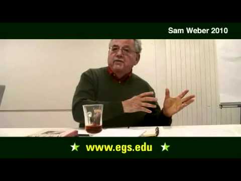 Samuel Weber. The Uncanny and Media: Introductory Remarks. 2010 - YouTube