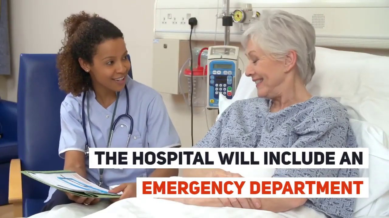 It's official: second hospital coming for people in Surrey - YouTube