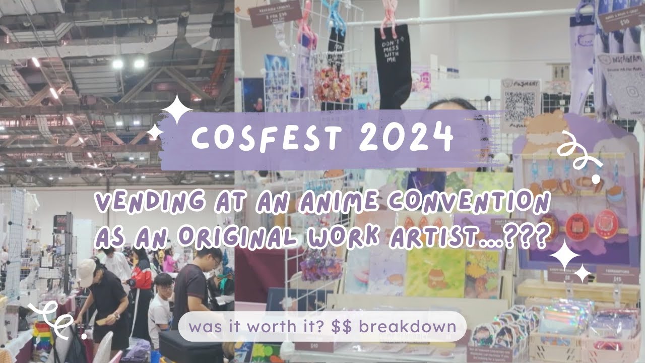 this convention made me question why I'm even boothing | COSFEST 2024 ...