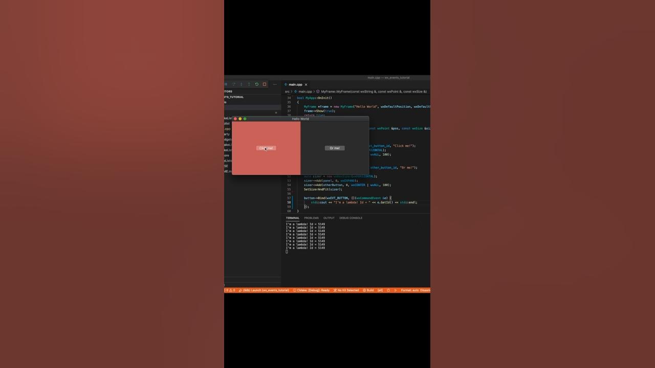 Dont Use Event Tables In Wxwidgets Do This Instead Youtube