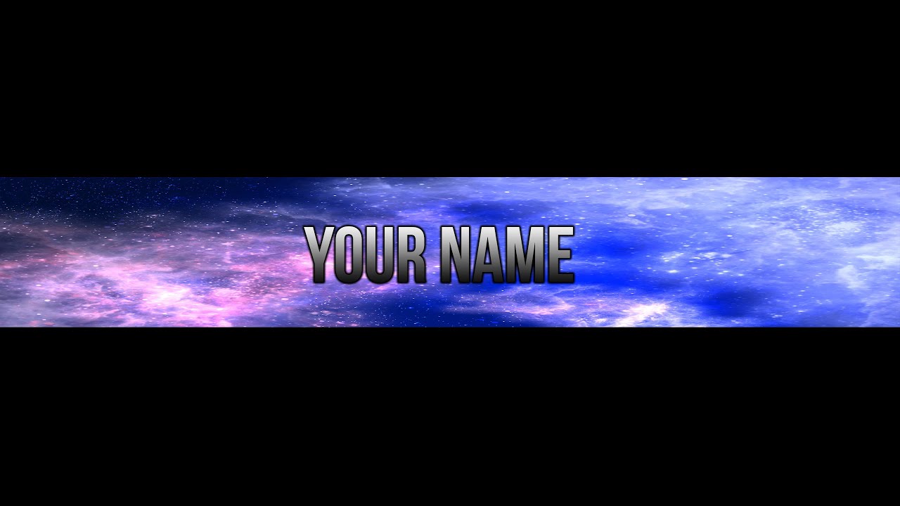 Simple Banner Template - YouTube
