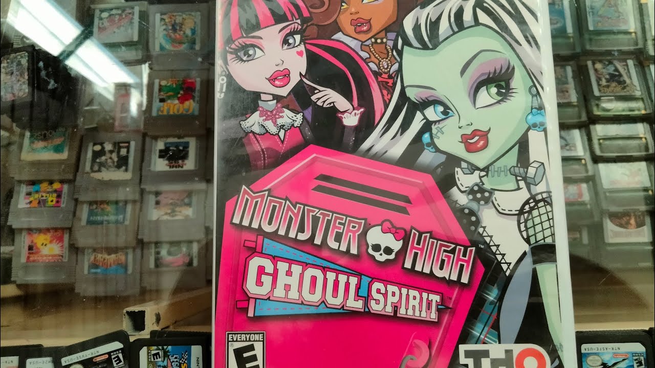Monster high ghoul spirit Nintendo Wii - YouTube