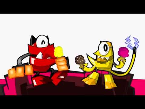 Mixels - Hot Lava Shower (2014) - YouTube