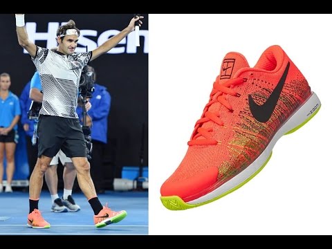 Federer's shoes from his 2017 Australian Open Victory!!!! Nike Zoom ...