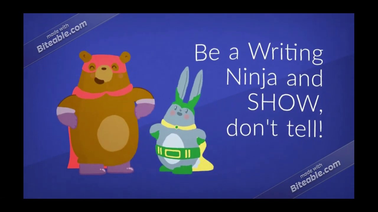 Show, Don't Tell Writing Workshop - YouTube