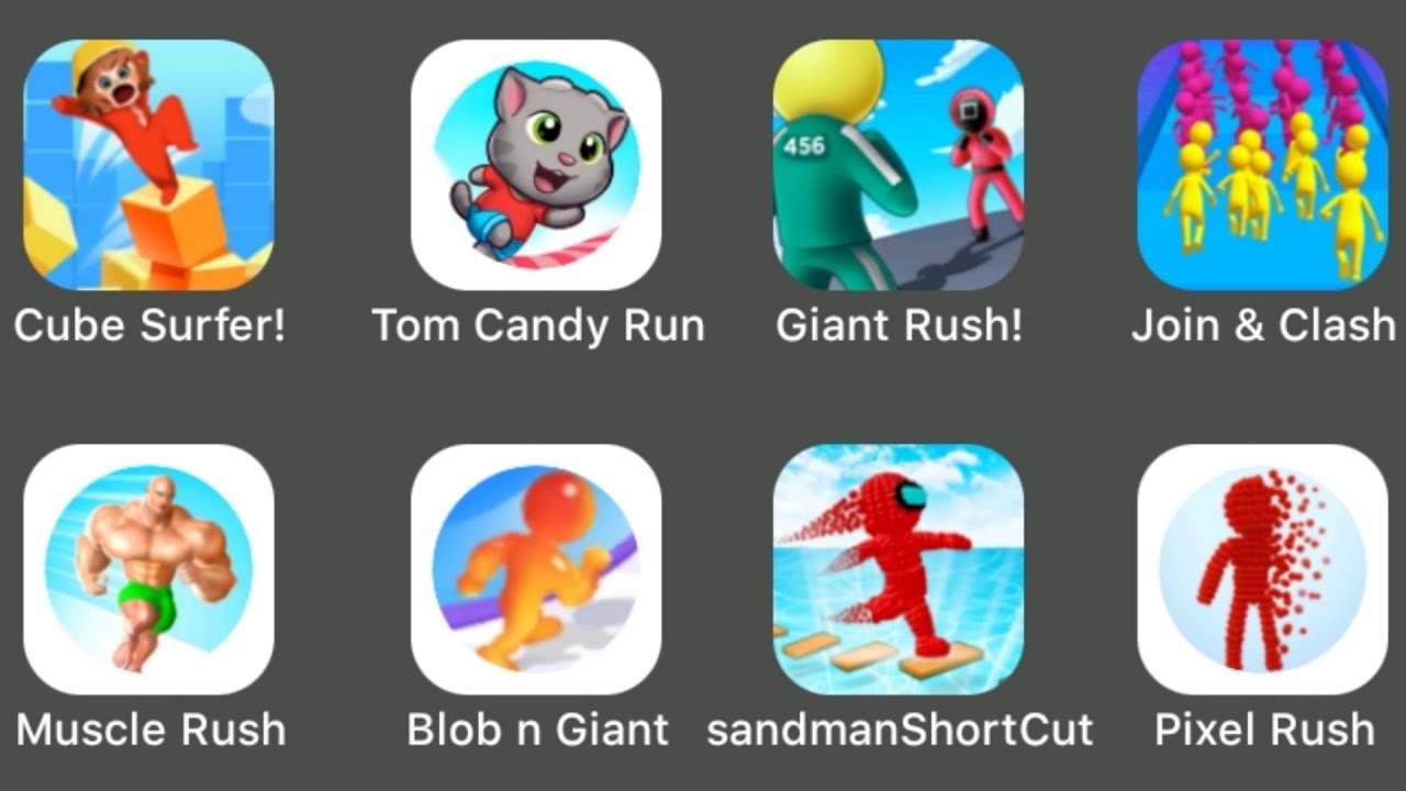 Cool Runner Android Games: Cube Surfer, Tom Candy Run, Giant Rush, Join ...