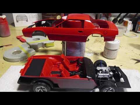 Plastic Models - 1/24 Monogram 1992 Pontiac Firebird Formula - Work In Progress #2 - YouTube