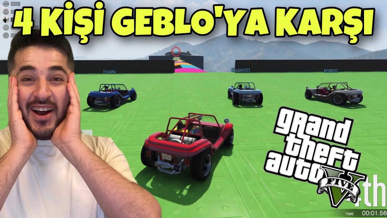 GEBLO'YA FACE TO FACE 4 KİŞİ KIŞKIRTMA YAPARSA! -GTA 5 ONLİNE - YouTube