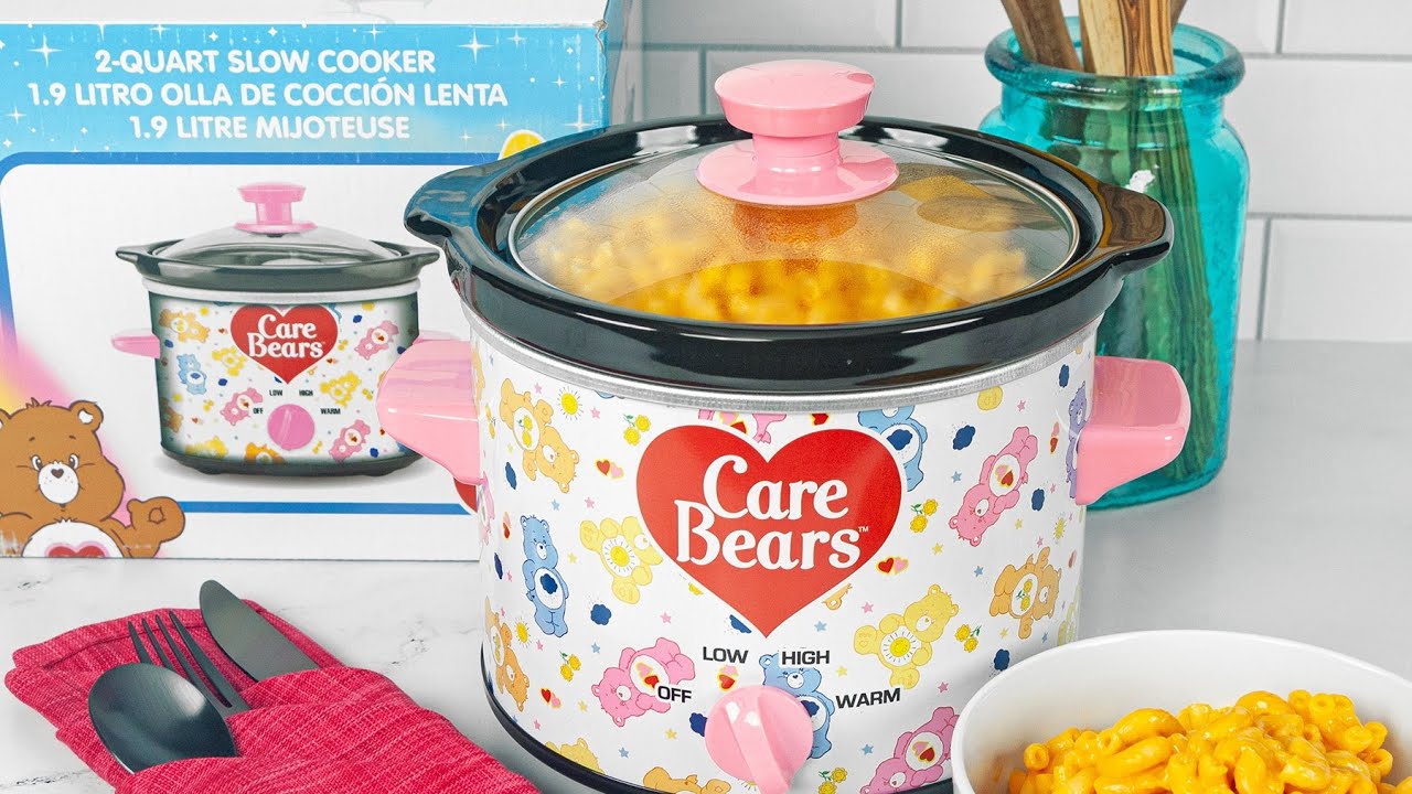 Uncanny Brands Care Bears 2-Qt Slow Cooker - YouTube