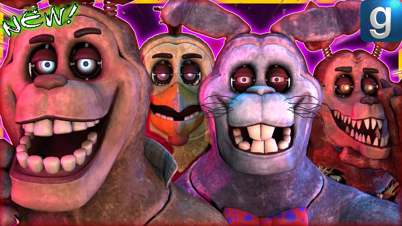 Gmod FNAF | Brand New FNAF JR's Ragdolls! - YouTube