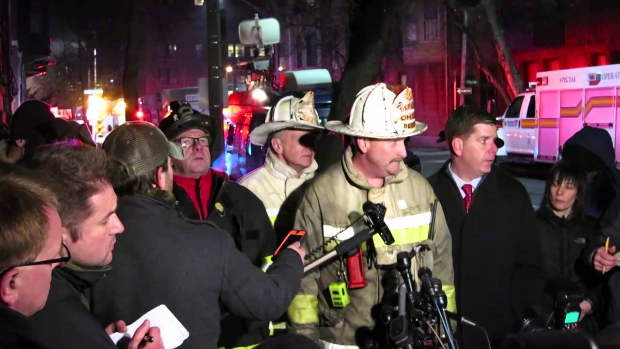 Boston Fire Presser with Mayor and Chiefs, 3/26/2014 - YouTube