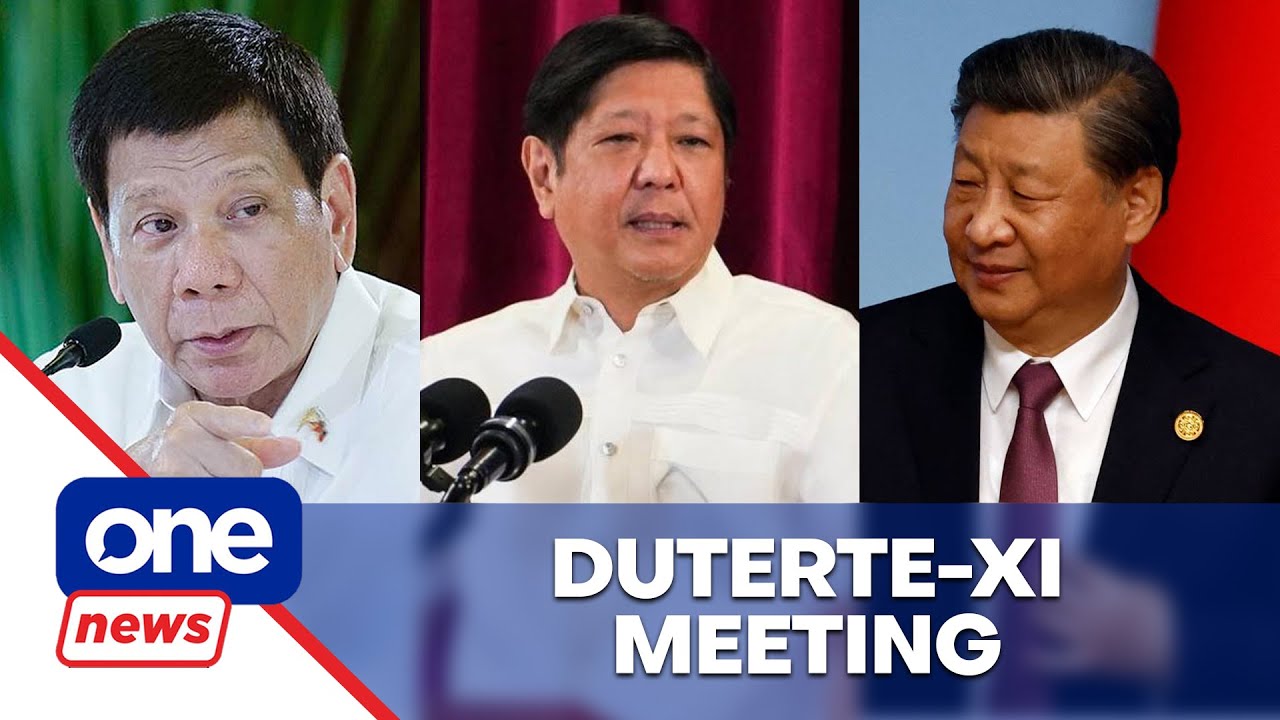 PBBM reacts to Duterte-Xi meeting - YouTube