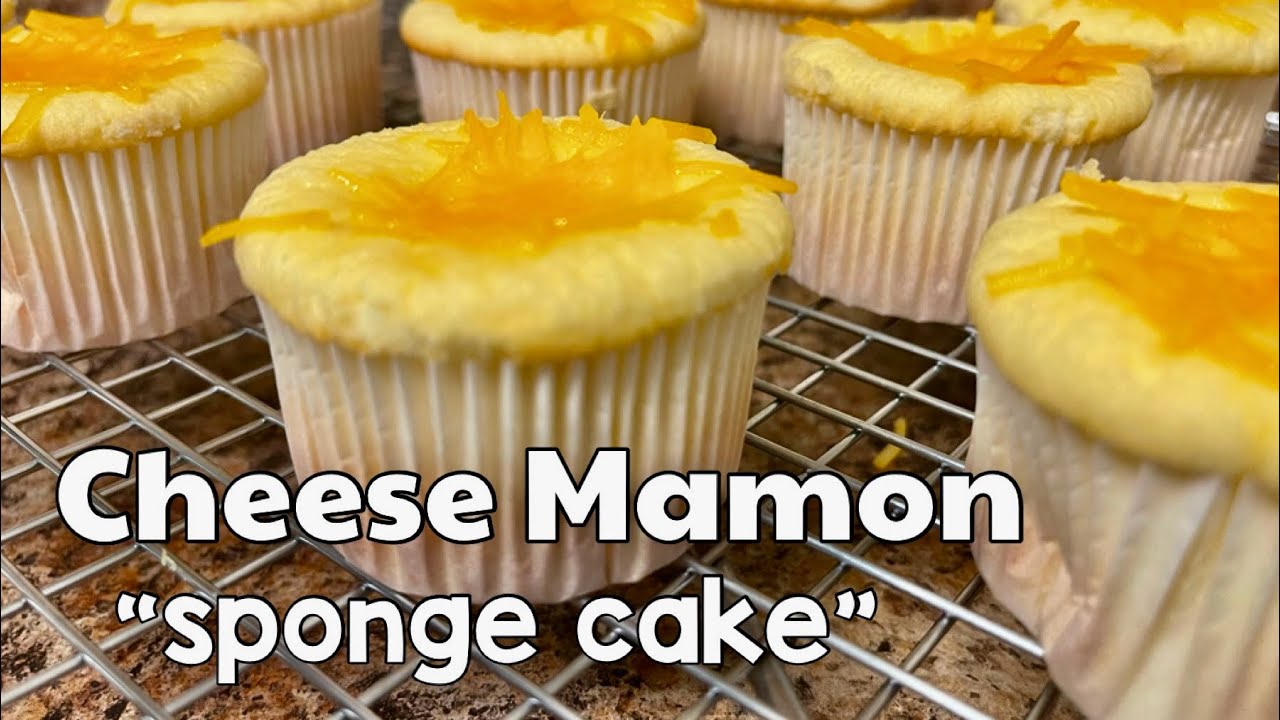 Fluffy & Moist Cheese Mamon / Easy Recipe - YouTube