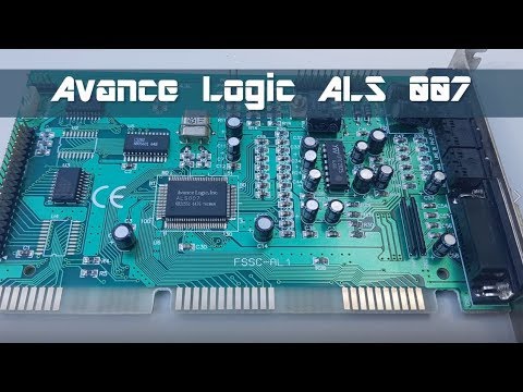 Avance Logic ALS007 Soundcard playing Doom II OPL3 music