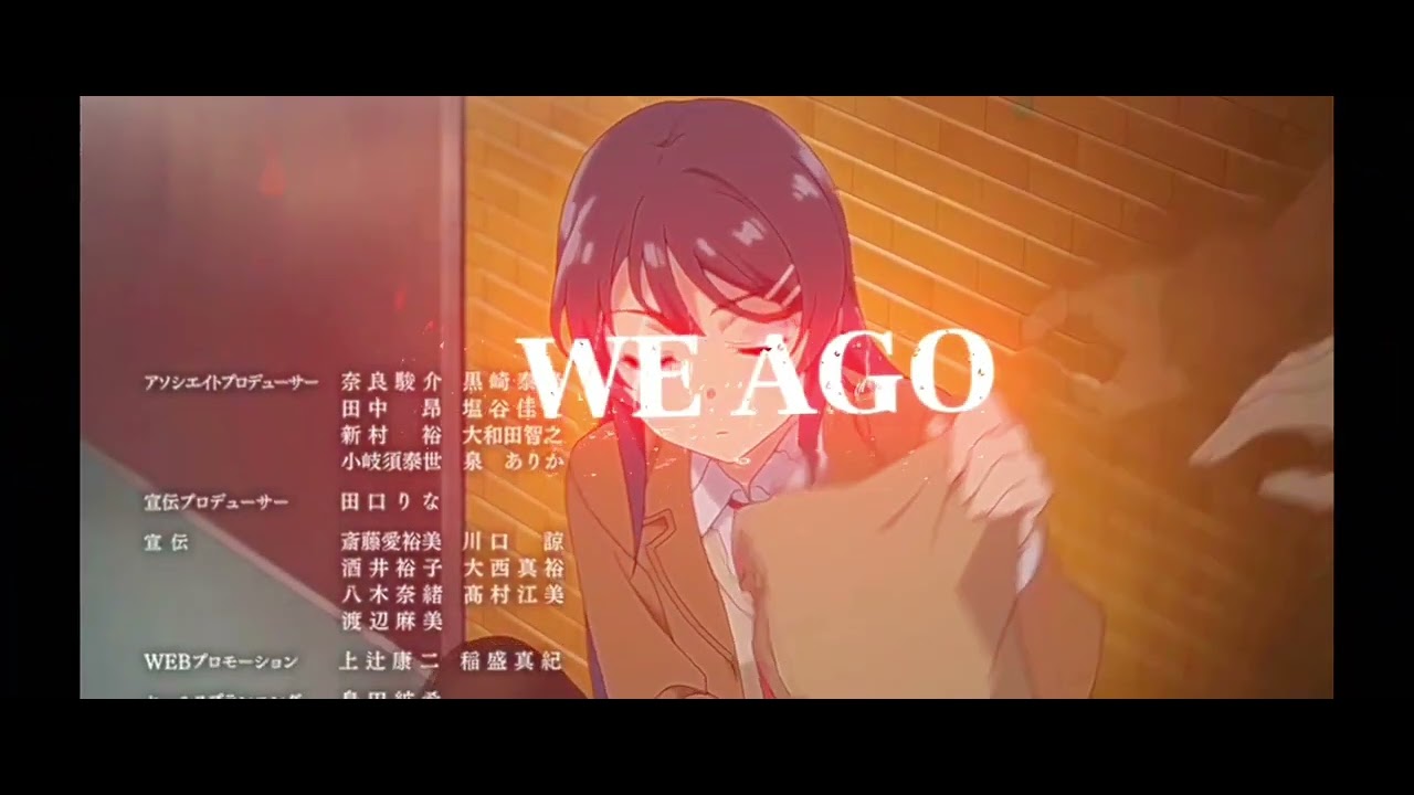 Bunny girl senpai - [Edit] - YouTube