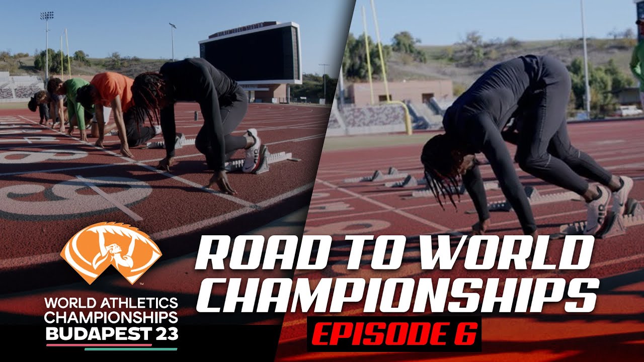 Cravon Gillespie Block Session! *Explain How To Run The 100m* 🧱 - YouTube