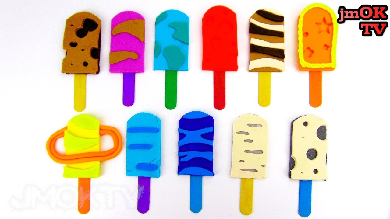 Rainbow Play-Doh Ice Cream with planets.Name of the planets .What ...