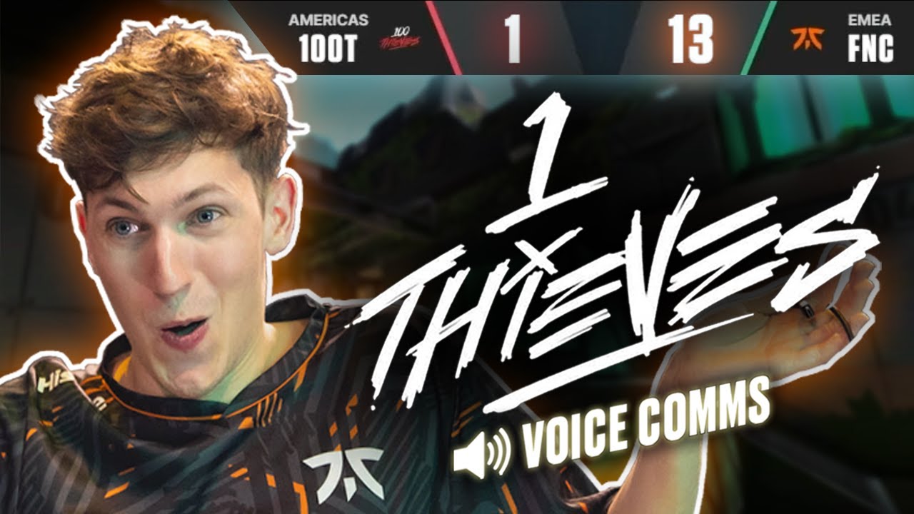 This Is Why They're Called 1THIEVES Now... | VOICE COMMS vs 100T - YouTube