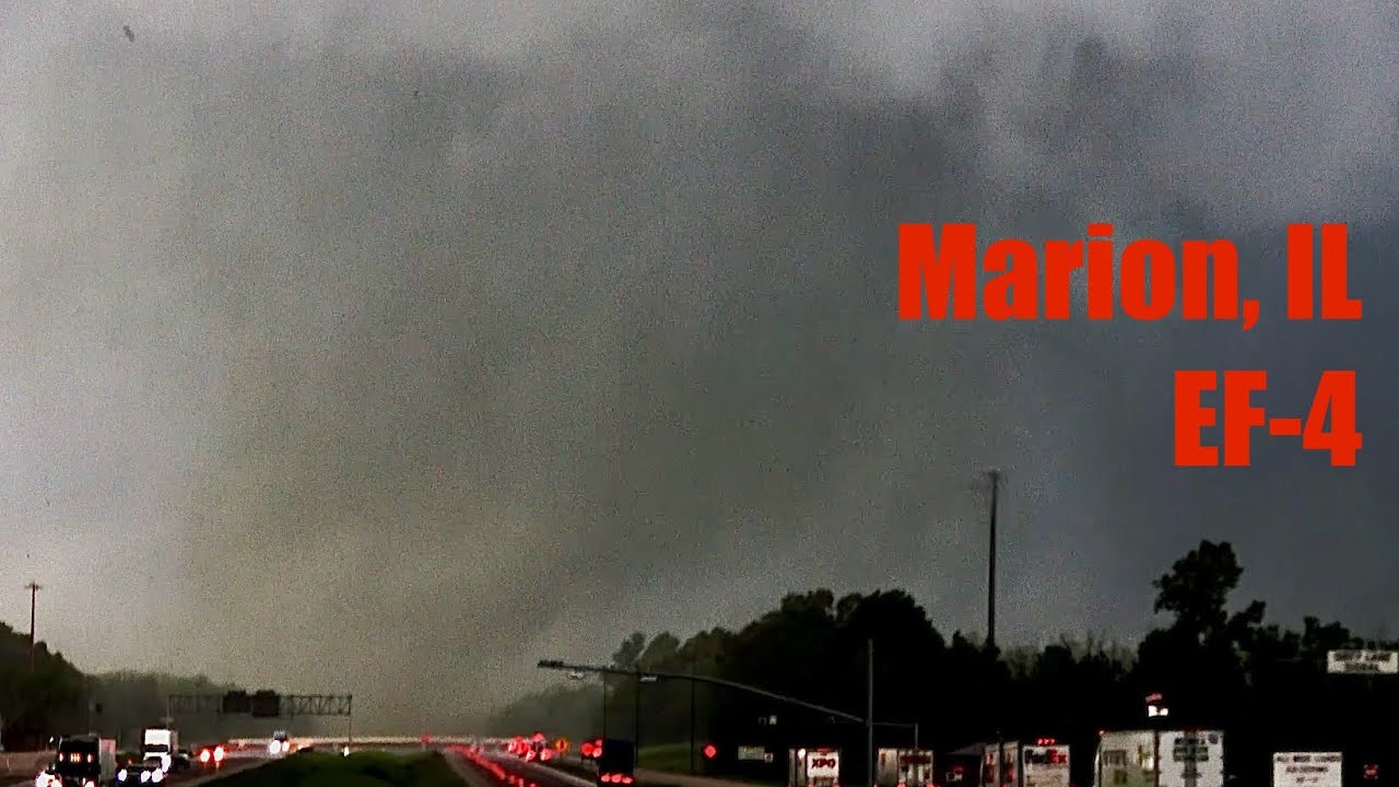TORNADO EMERGENCY | Marion, IL EF4 | May 16th, 2025 - YouTube