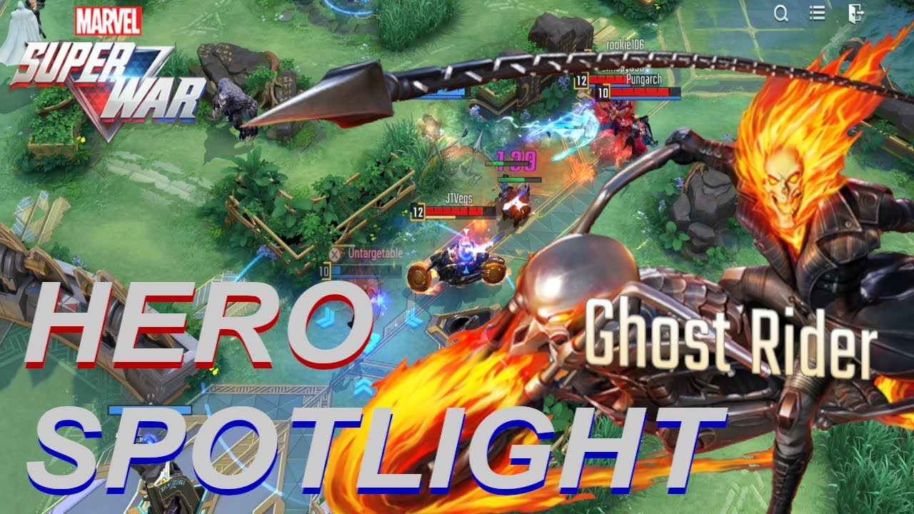 MARVEL Super War: Ghost Rider Hero Spotlight - YouTube