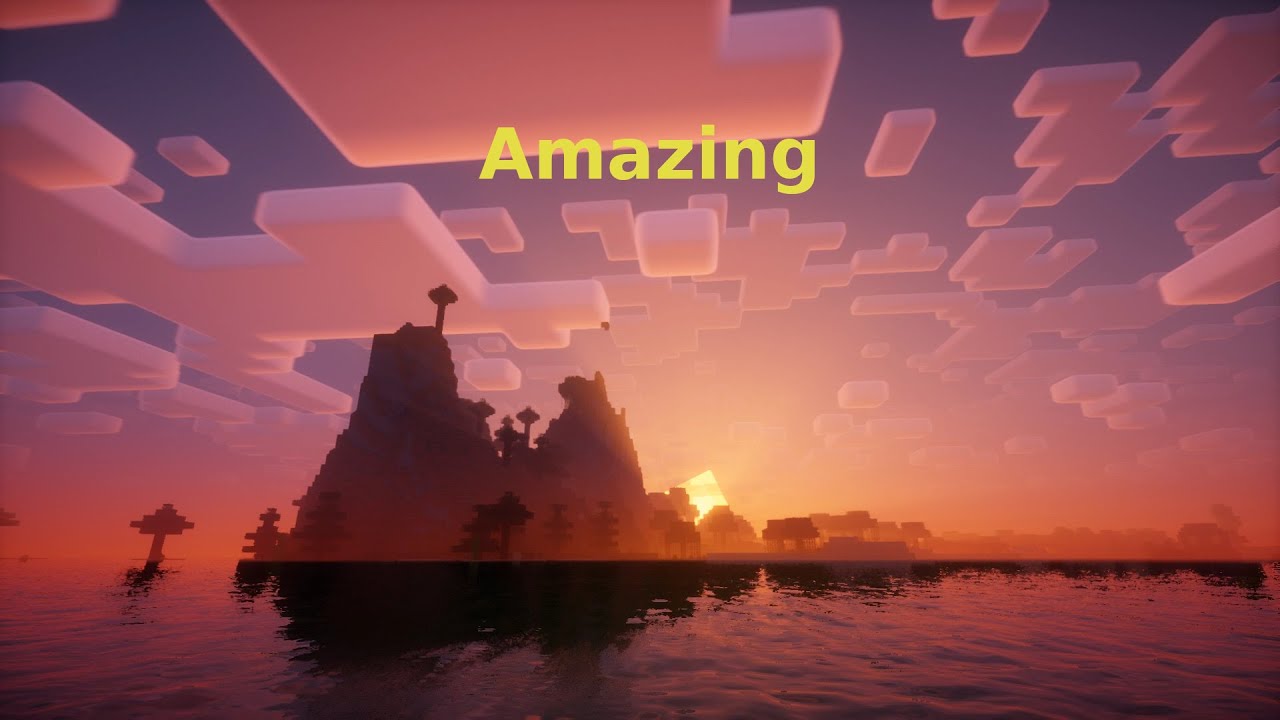 Minecraft Nostalgia Shaders are Amazing - YouTube