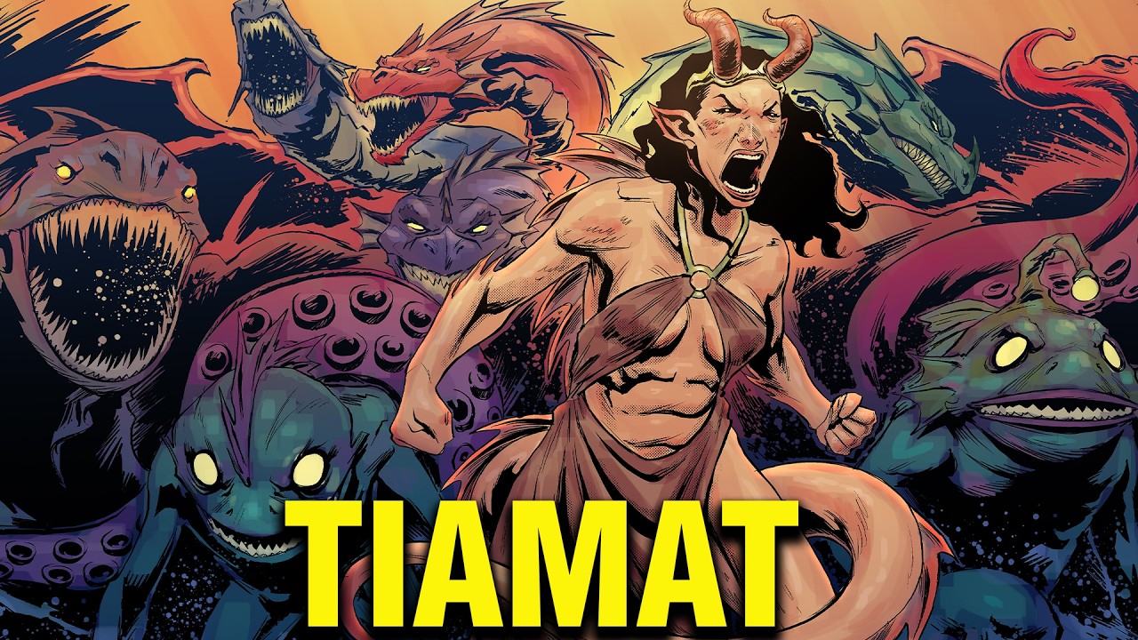 El TERRIBLE Destino de Tiamat - Cómo la Diosa Dragón Fue DERROTADA ...