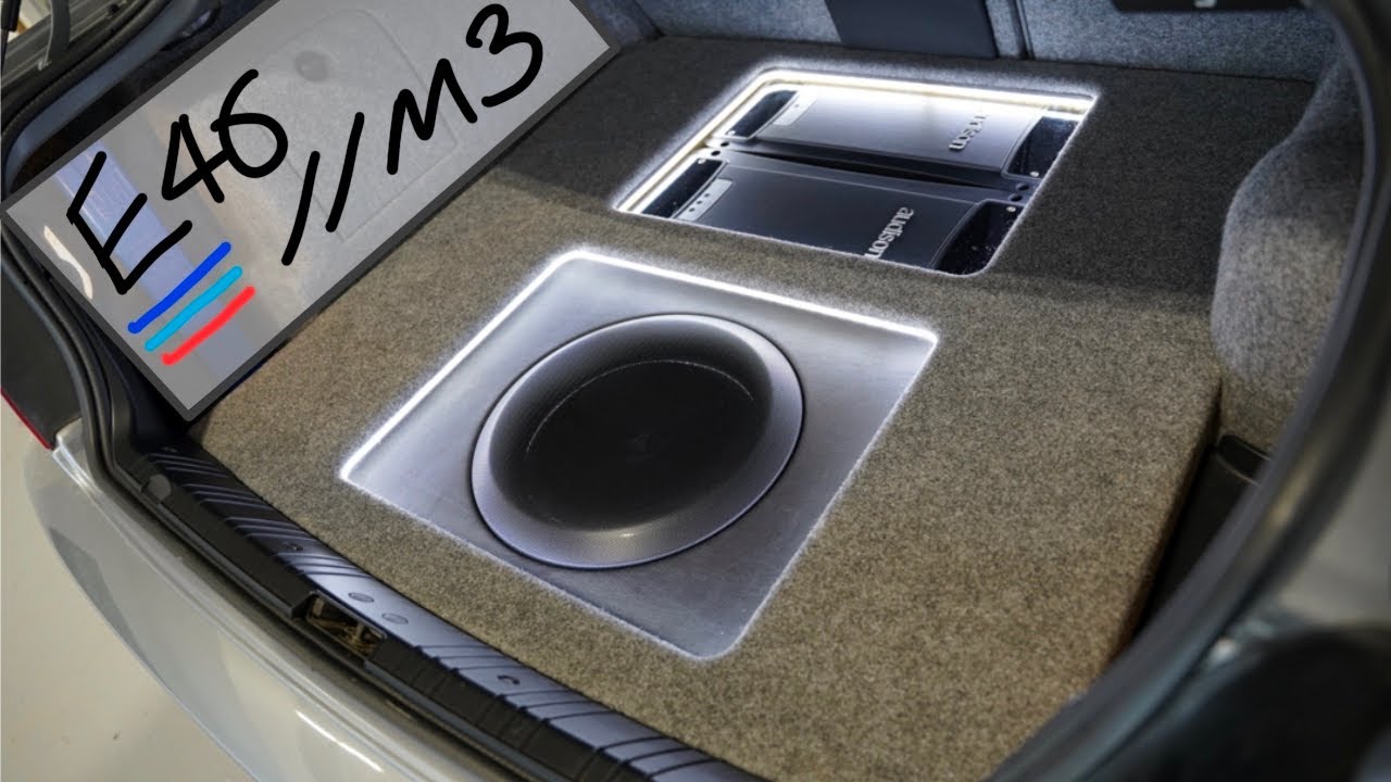 E46 M3 Carplay High End Sound System Upgrade by Studio Incar - YouTube