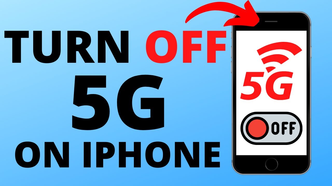 How To Turn Off 5G On IPhone YouTube