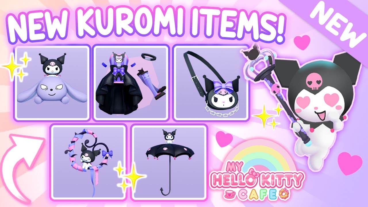 GET NEW SANRIO KUROMI ITEMS SANRIO UGC ACCESSORIES & My Hello Kitty ...