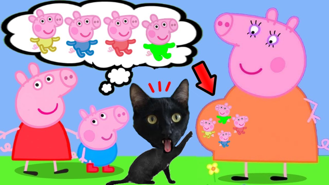 MAMÁ PIG ESTÁ EMBARAZADA! PEPPA LA CERDITA TENDRÁ NUEVO HERMANO EN CASA ...