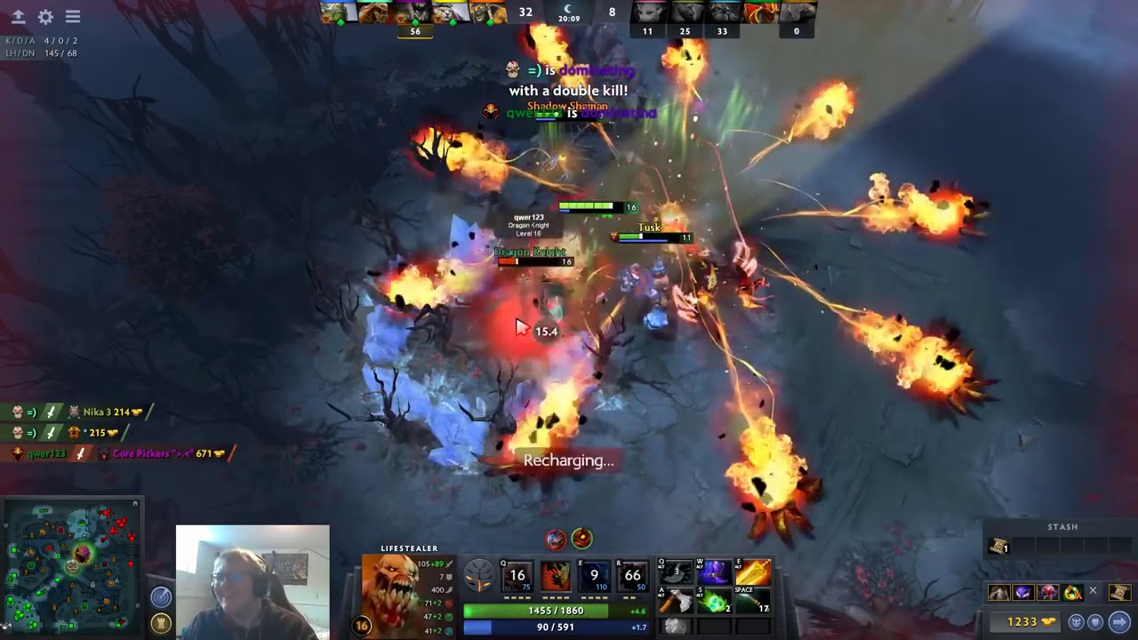 Ed Sheeran dodges Echo Slam - Dota 2 - YouTube