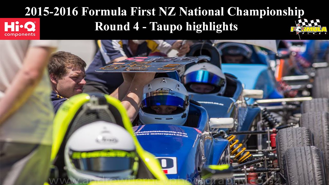 2015-2016 Formula First NZ Championship rnd 4 Taupo highlights - YouTube