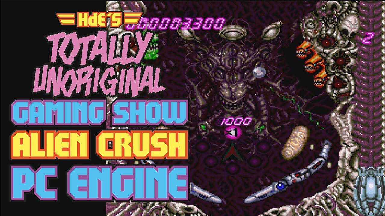 ALIEN CRUSH review for PC Engine - YouTube