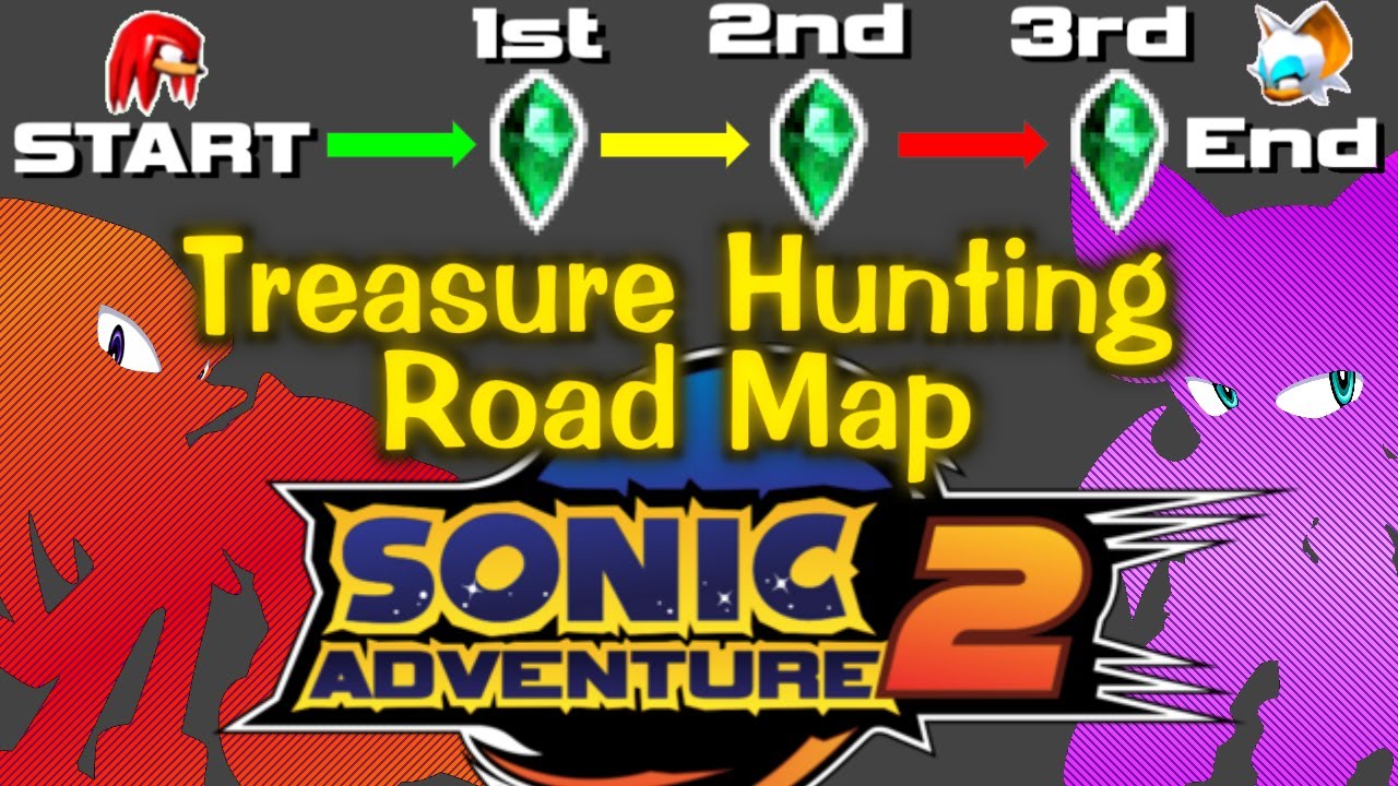 Treasure Hunting Road Map - Sonic Adventure 2 - YouTube