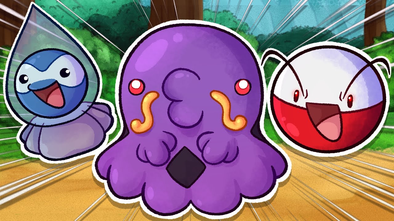 I only used round Pokemon in this nuzlocke - YouTube