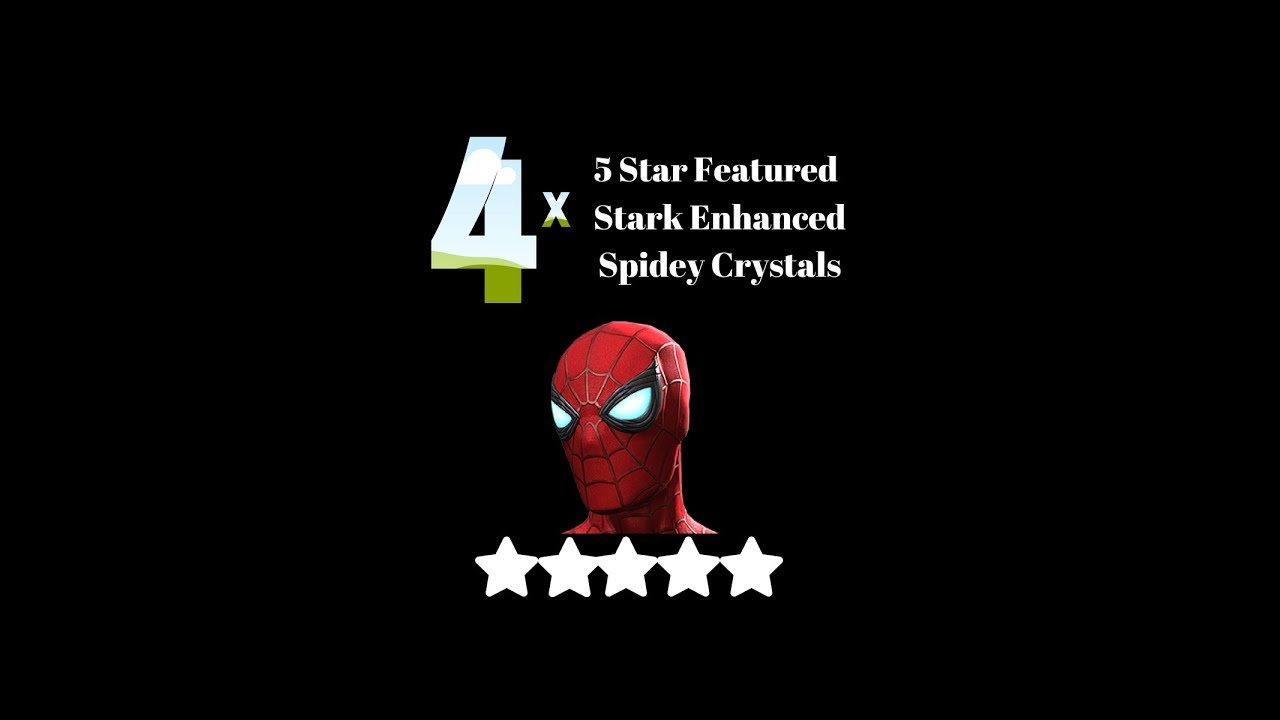 FOUR CHANCES at 5 Star Featured Stark-Enhanced Spider-Man!!! Marvel ...