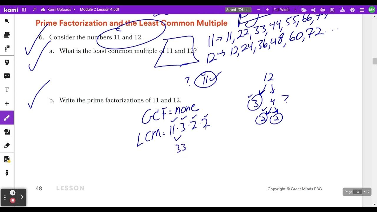 Eureka Squared - Grade 6 - Module 2 - Lesson 4 - YouTube
