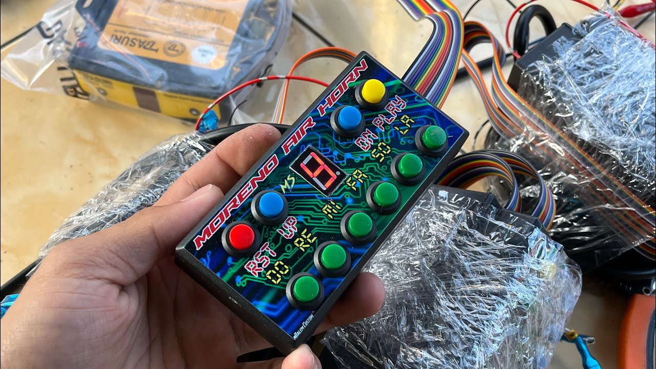 Modul klakson basuri 6 corong - YouTube