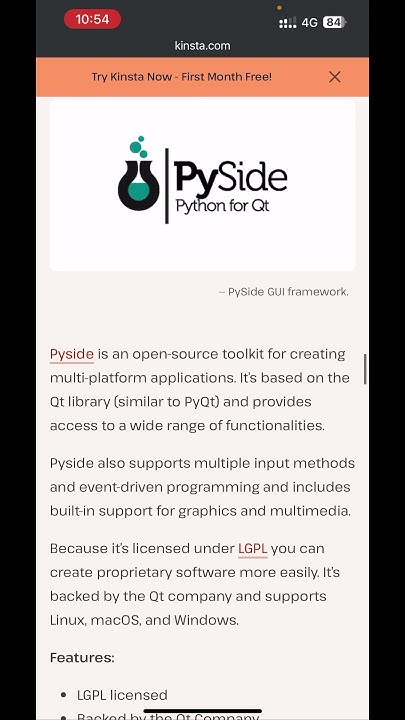 PySide Python GUI Framework #shorts #shortsfeed - YouTube