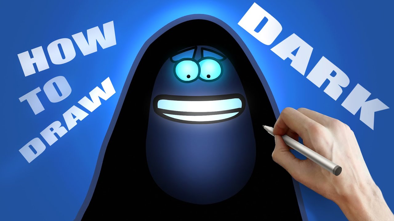 How to Draw Dark | From Orion and the Dark Movie - YouTube