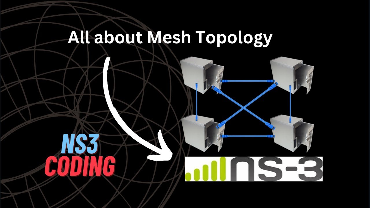 Ns3 Coding How To Generate Mesh Topology Beginner Friendly Tutorial 4127