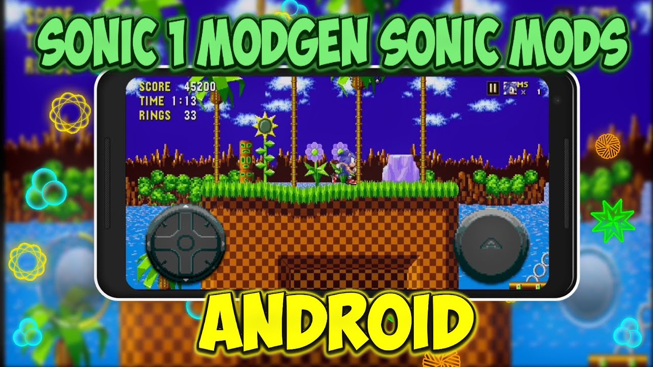 Sonic 1 Modgen Sonic Mod Android - YouTube